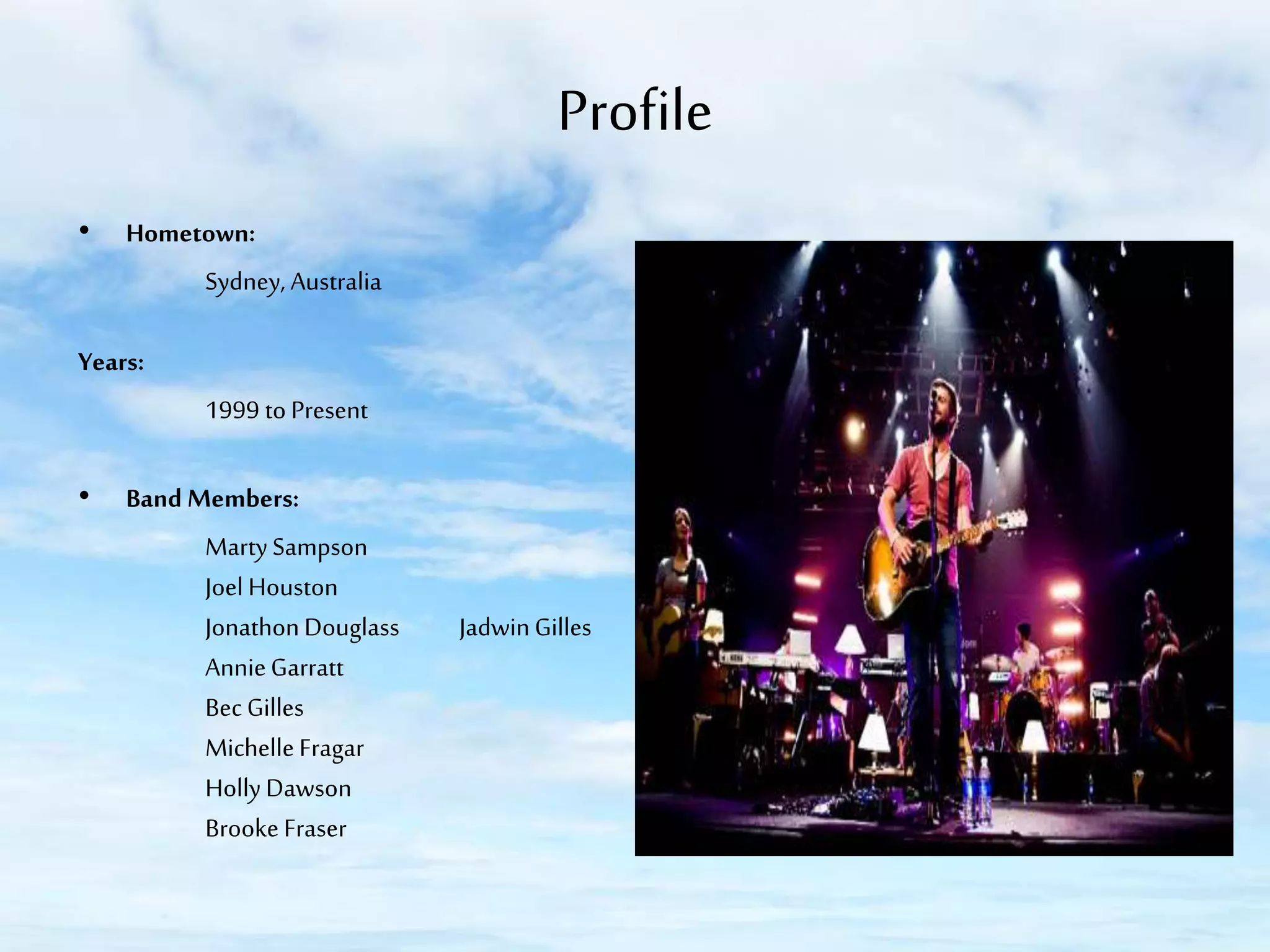 COMM 2F00) Module 6.2 Part II : Hillsong United Band | PPTX