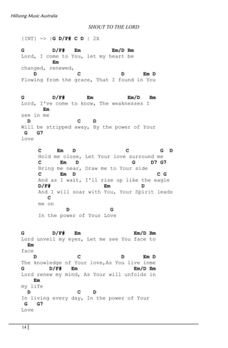 Draw Me Close To You Guitar Chords