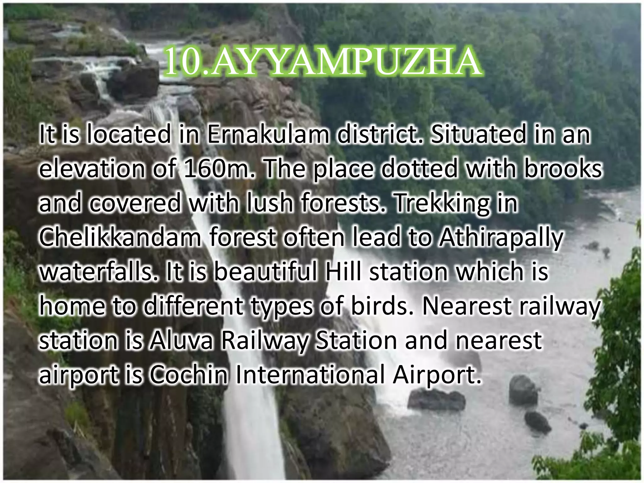 Hill stations in kerala | PPTX