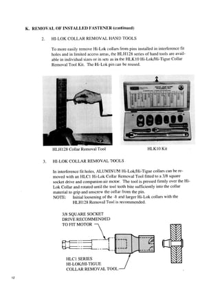 Hi-Lok Installation | PDF
