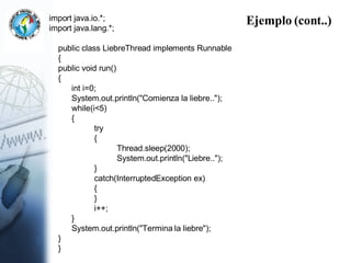 Hilos En Java | PPT