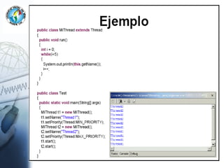Hilos En Java | PPT