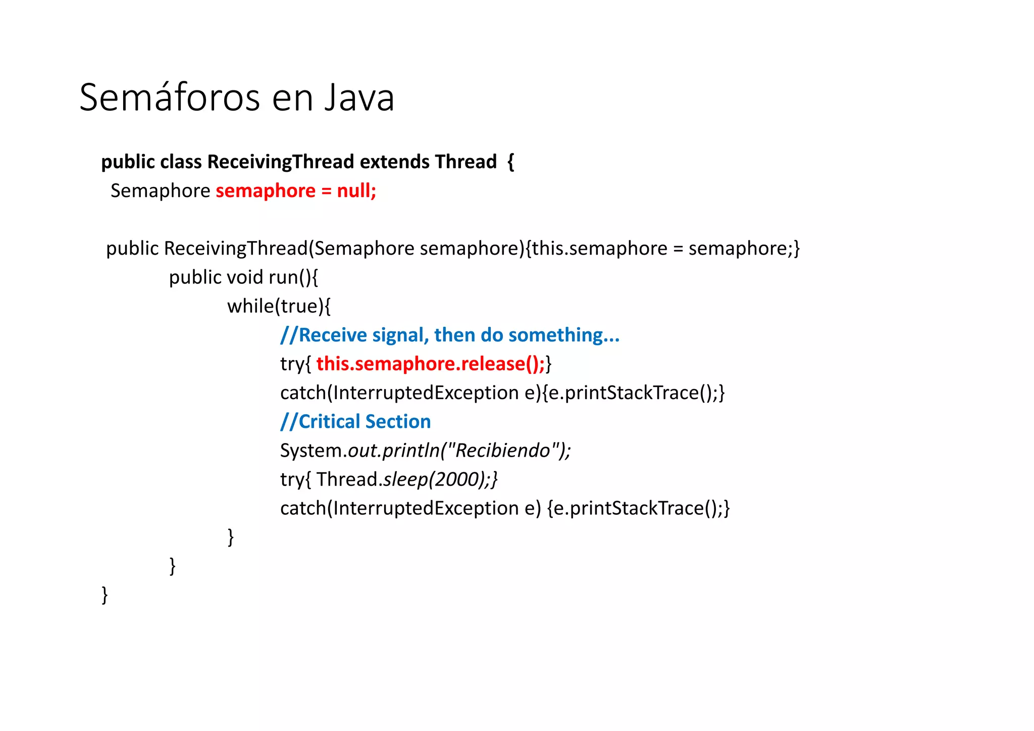 Hilos semaforos | PDF
