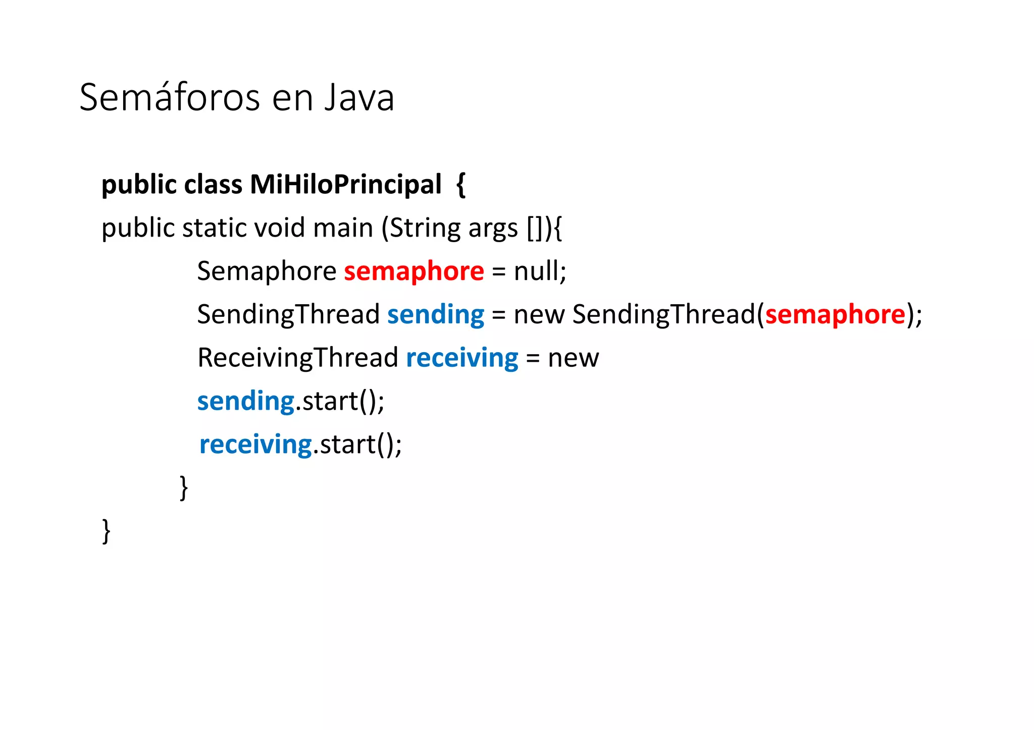 Hilos semaforos | PDF