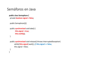 Hilos semaforos | PDF