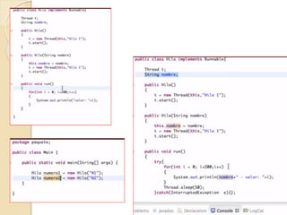 Hilos – threads en java | PPTX | Operating Systems | Computer Software and Applications
