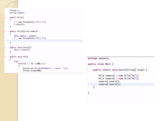 Hilos – threads en java | PPTX | Operating Systems | Computer Software ...