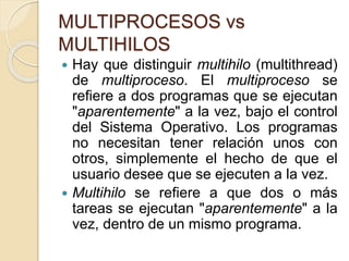 Hilos – threads en java | PPTX | Operating Systems | Computer Software ...
