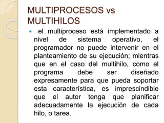 Hilos – threads en java | PPTX | Operating Systems | Computer Software ...
