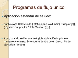 Hilos – threads en java | PPTX | Operating Systems | Computer Software and Applications