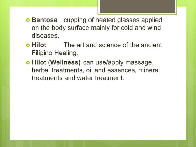 Hilot( Wellness Massage) NCII.pptx | Holistic Health | Alternative Medicine