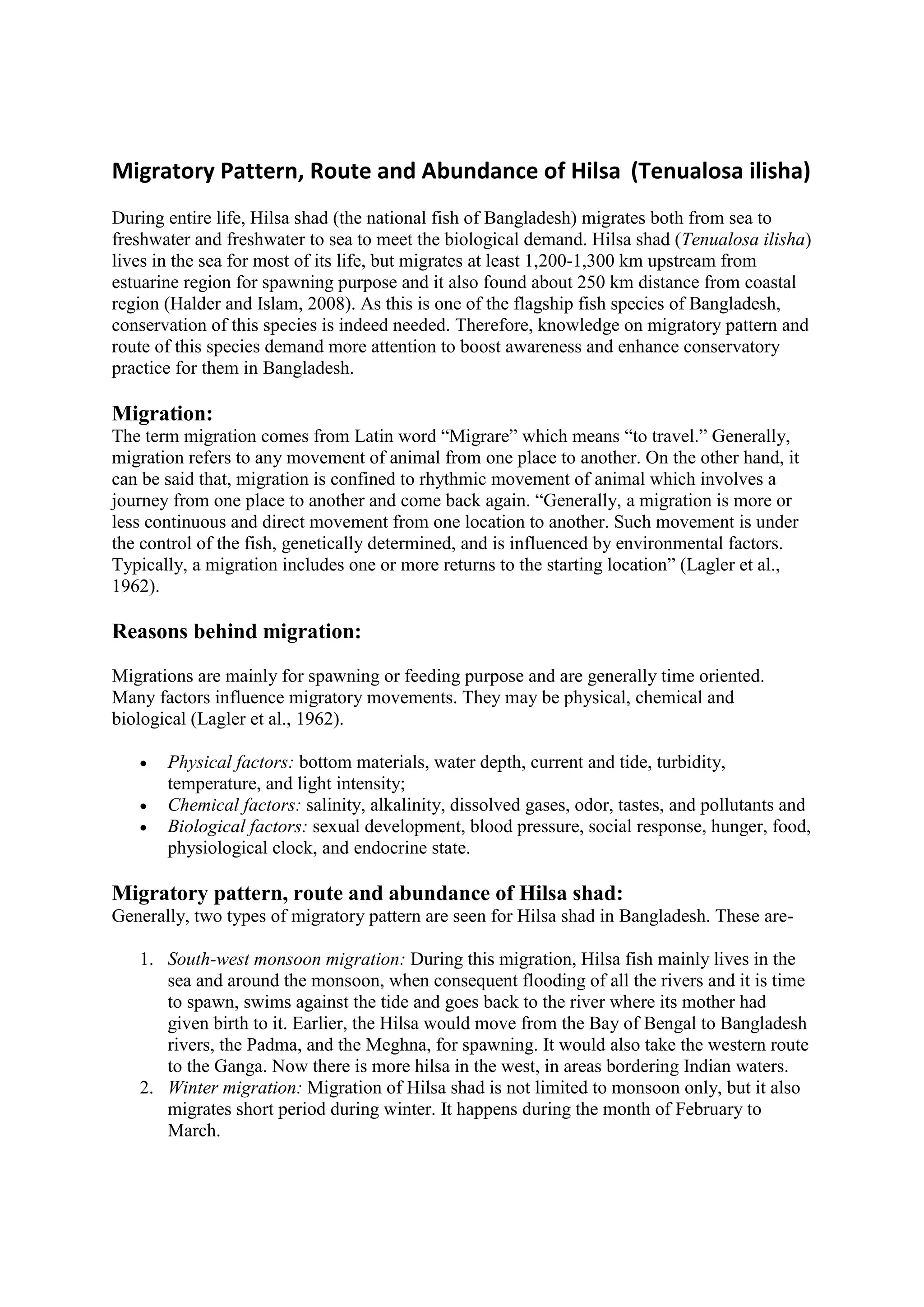 Hilsa fishery of Bay of Bengal | PDF