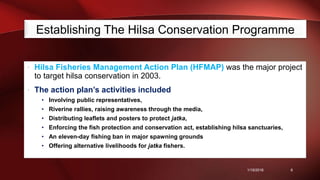 Hilsa shad conservation and economic incentives | PPTX