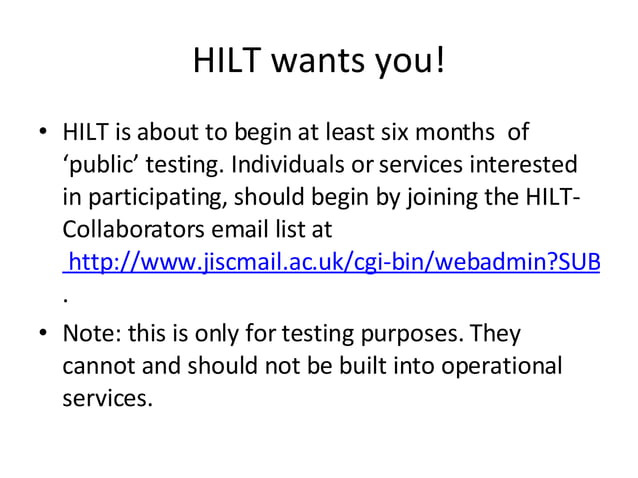 HILT at Mdr | PPT