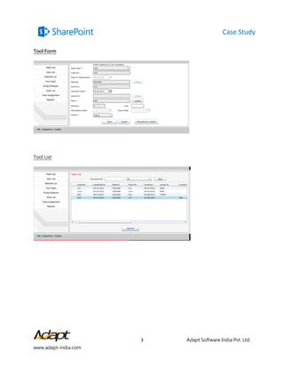 Adapt Utilized Microsoft SharePoint-Silverlight Technology | PDF | Computer Software and ...