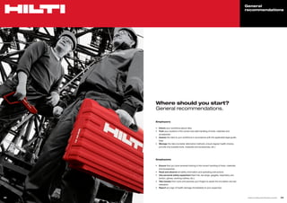 Hilti Health & Safety | PDF