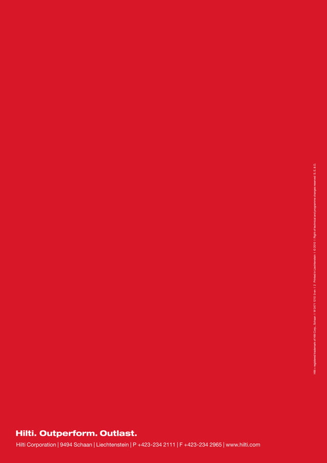 Hilti Health & Safety | PDF