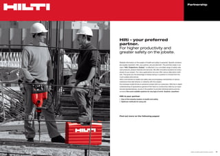 Hilti Health & Safety | PDF