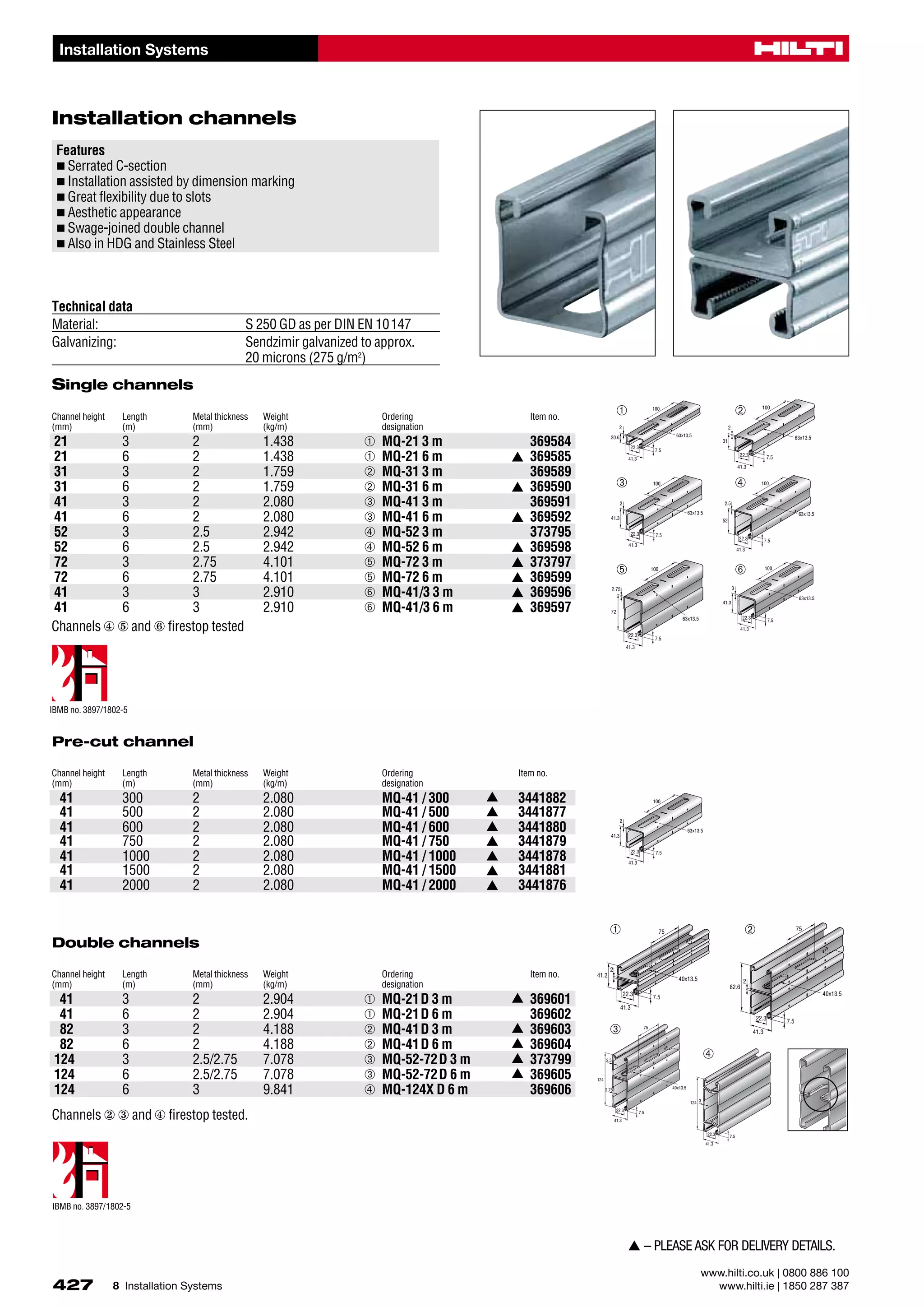 Hilti Lul Catalogue | PDF