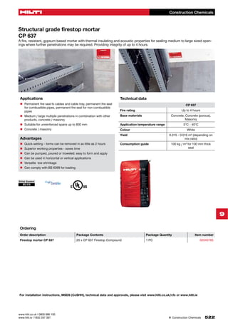 Hilti Lul Catalogue | PDF