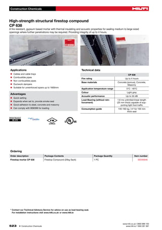 Hilti Lul Catalogue | PDF