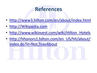 Hilton | PPTX