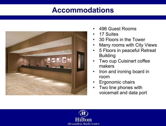 Hilton Alexandria Mark Center | PPT