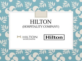 Hilton branding | PPTX