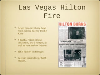 Hilton fire pp | PPT