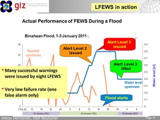Low cost flood early warning systems based on linking local governments ...