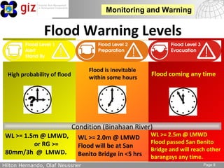 Low cost flood early warning systems based on linking local governments ...