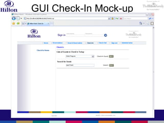 Hilton hotel reservation_system2 | PPT
