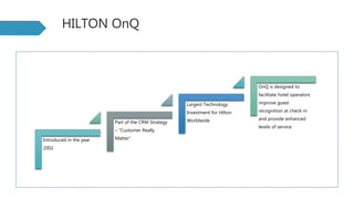 Hilton hotels Brand Differentiation Through Customer Relationship ...