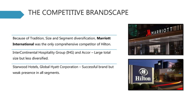 Hilton hotels Brand Differentiation Through Customer Relationship ...