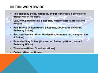 Hilton hotels & resorts | PPTX