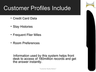 Hilton OnQ system | PPT