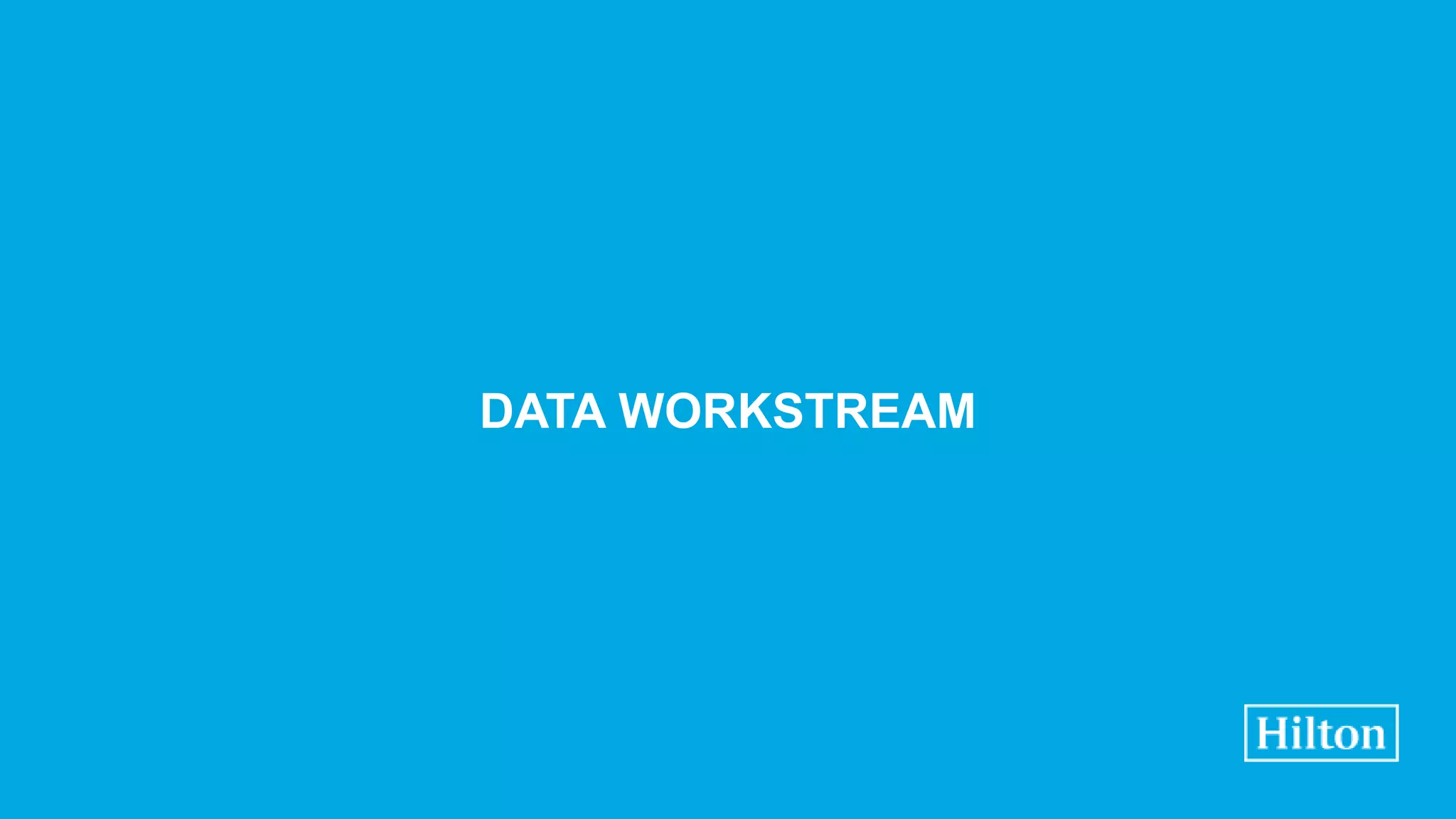 Hilton's enterprise data journey | PPTX