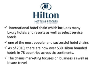 Hilton case study | PPT
