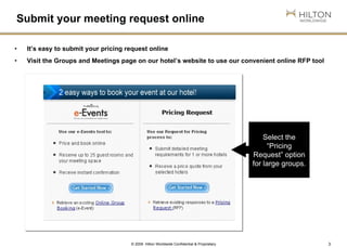 Hilton eTools | PPS