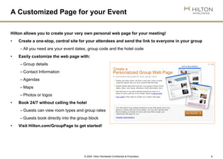 Hilton eTools | PPT