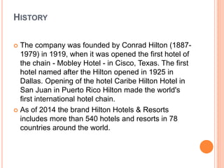 Hilton worldwide | PPTX