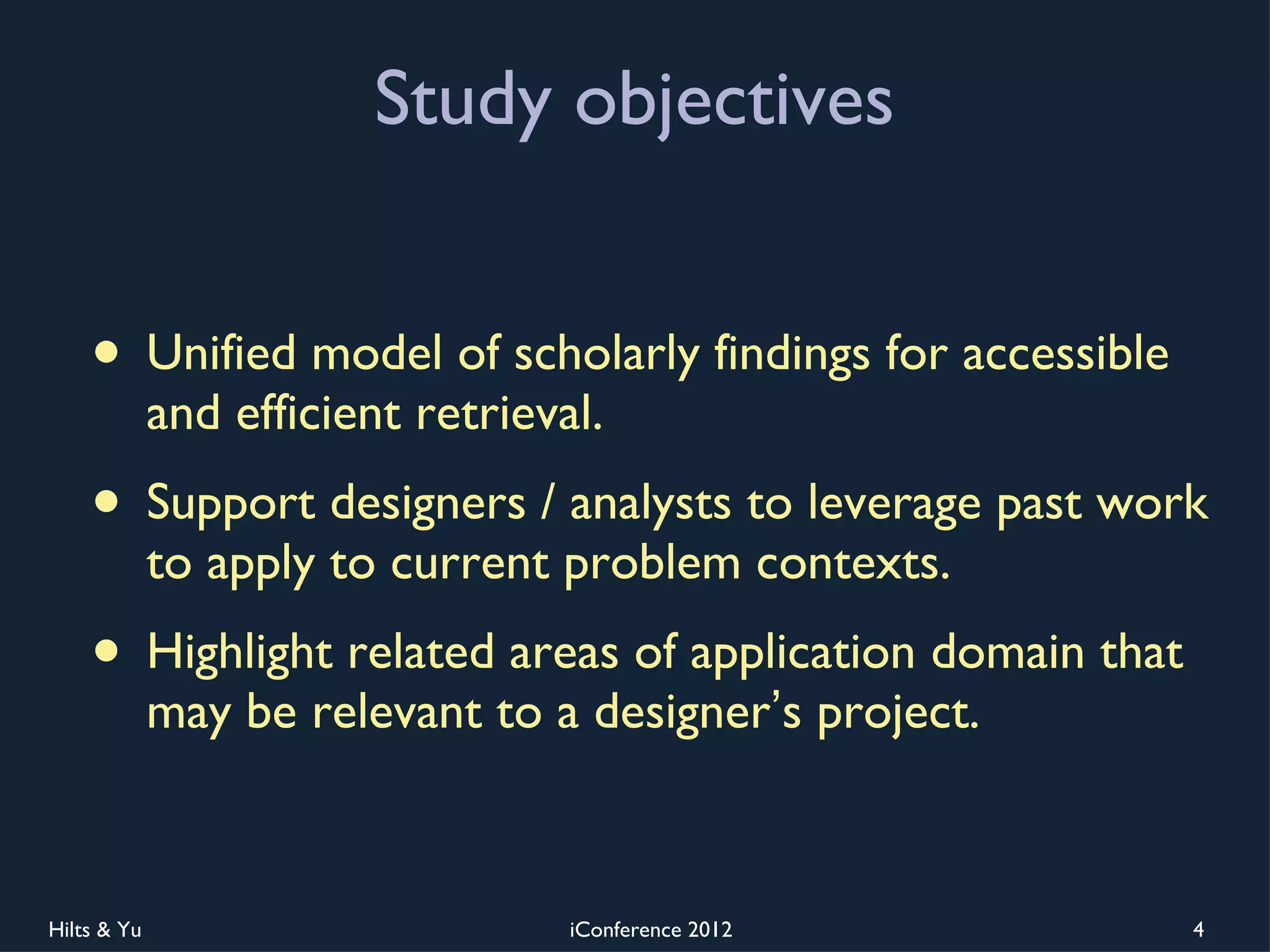 Design & Evaluation of the Goal-Oriented Design Knowledge Library | PPT