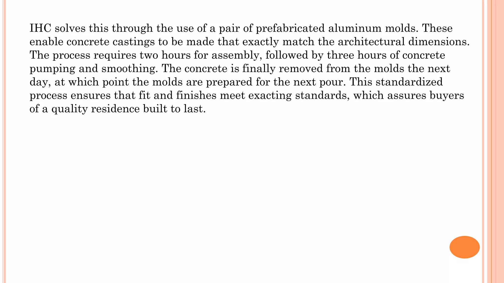 A Progression of Successful Development Projects for IHC in Panama | PPT