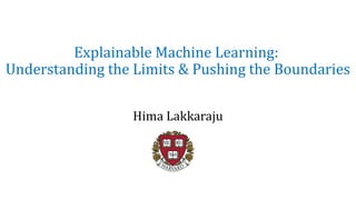 Hima_CHIL.pptx machine learning motivation | PPTX