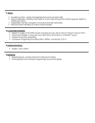 Himadullah-Resume | DOCX | Technology & Computing