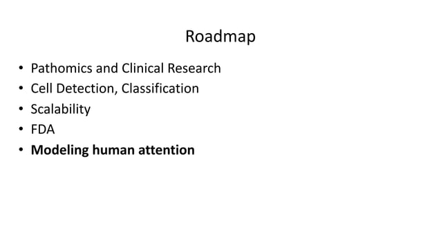 Pathomics, Clinical Studies, and Cancer Surveillance | PPT