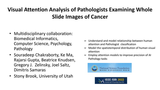 Pathomics, Clinical Studies, and Cancer Surveillance | PPT
