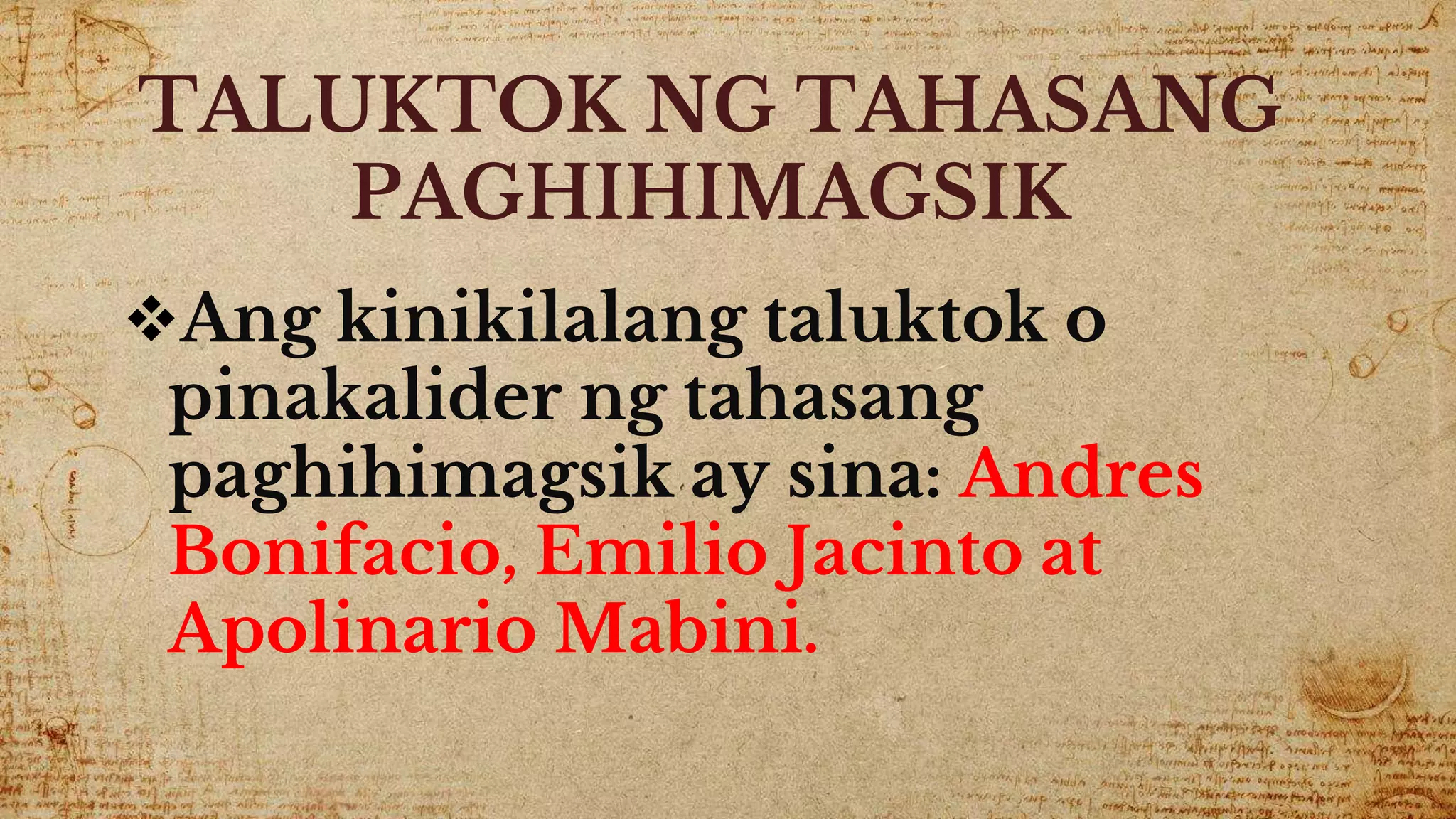 Himagsikan(1896-1900) | PPTX