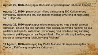 Himagsikan(1896-1900) | PPTX