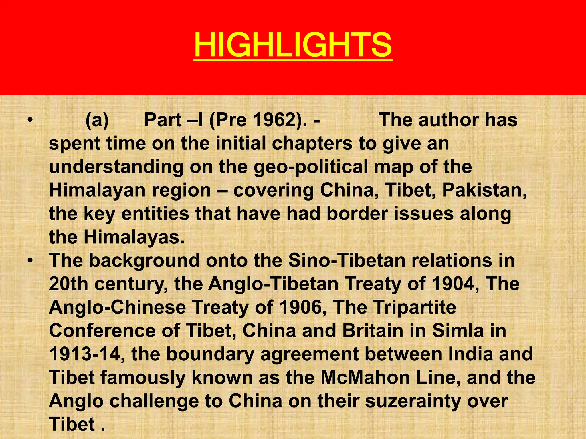 Book review on HIMALAYAN BLUNDER PPT.pptx